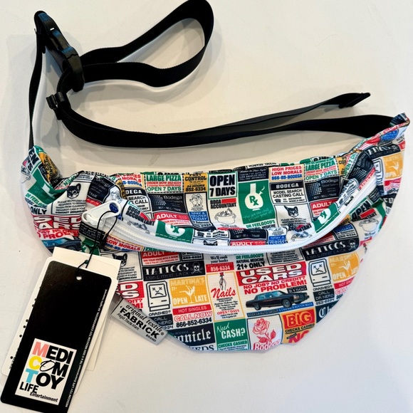 Bodega | Bags | Nwt Medicom Ftbrick X Bodega X Bearbrick Waist Bag ...